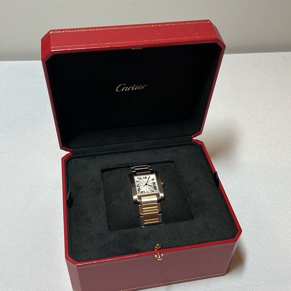 Cartier | Jewelry | New Cartier Watchjewelry Case Box And Shopping Bag ...
